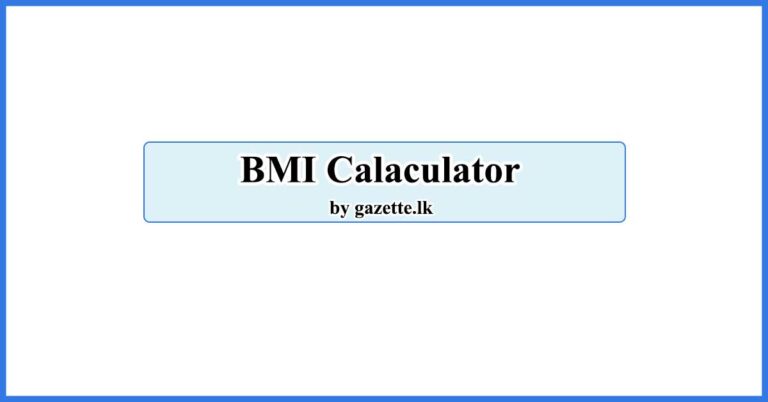 Free Online BMI Calculator | Accurate BMI Calculation Tool