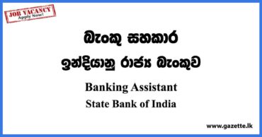 Banking Assistant Vacancies - State Bank of India Vacancies 2023 ...