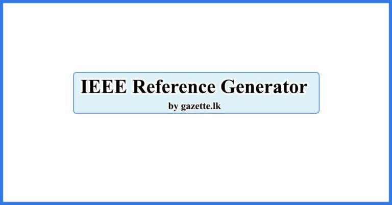 Free IEEE Reference Generator | Accurate Citation Tool