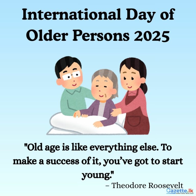 International Day of Older Persons 2025 - Celebrated, History, Events ...
