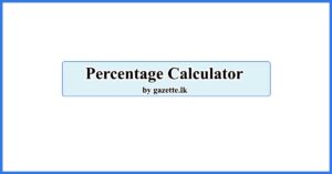 Free Percentage Calculator | Calculate Percentages Easily Online