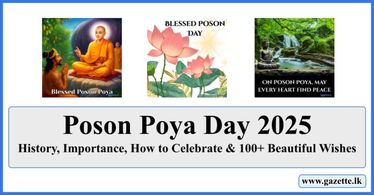 Poson Poya Day 2025: History, Importance, How to Celebrate & 100 ...