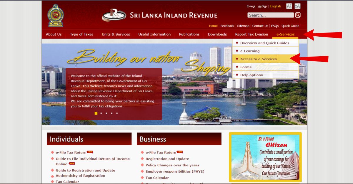 Inland Revenue Department Sri Lanka (IRD) - ird.gov.lk - Gazette.lk