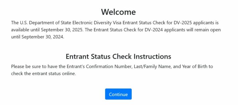Green Card Visa Lottery Results 2025 US DV Selection Results Released ...